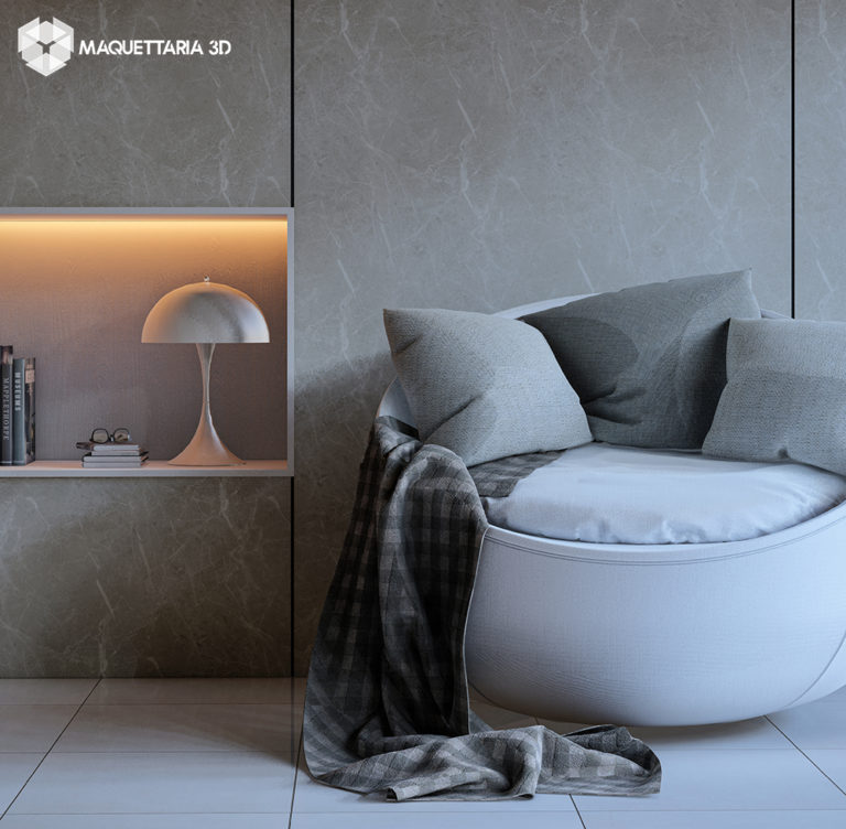 MDF Fontana - Maquettaria 3D