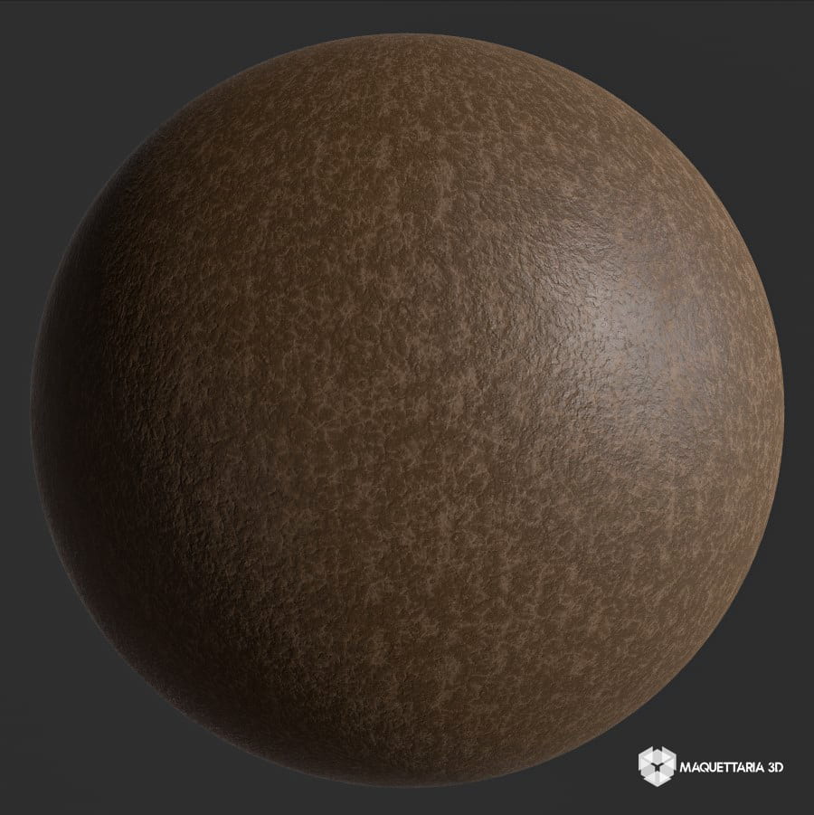 Couro 09 - Maquettaria 3D