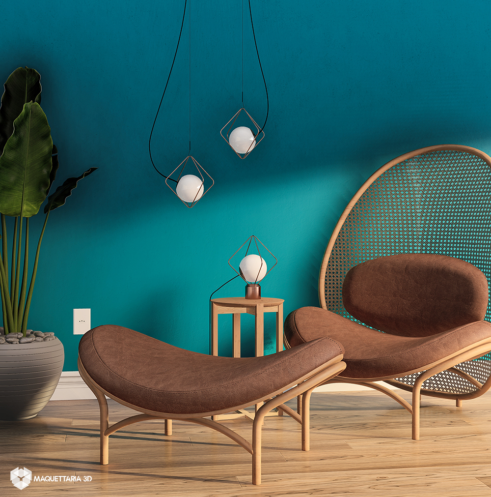 Azul Piscina – Maquettaria 3D