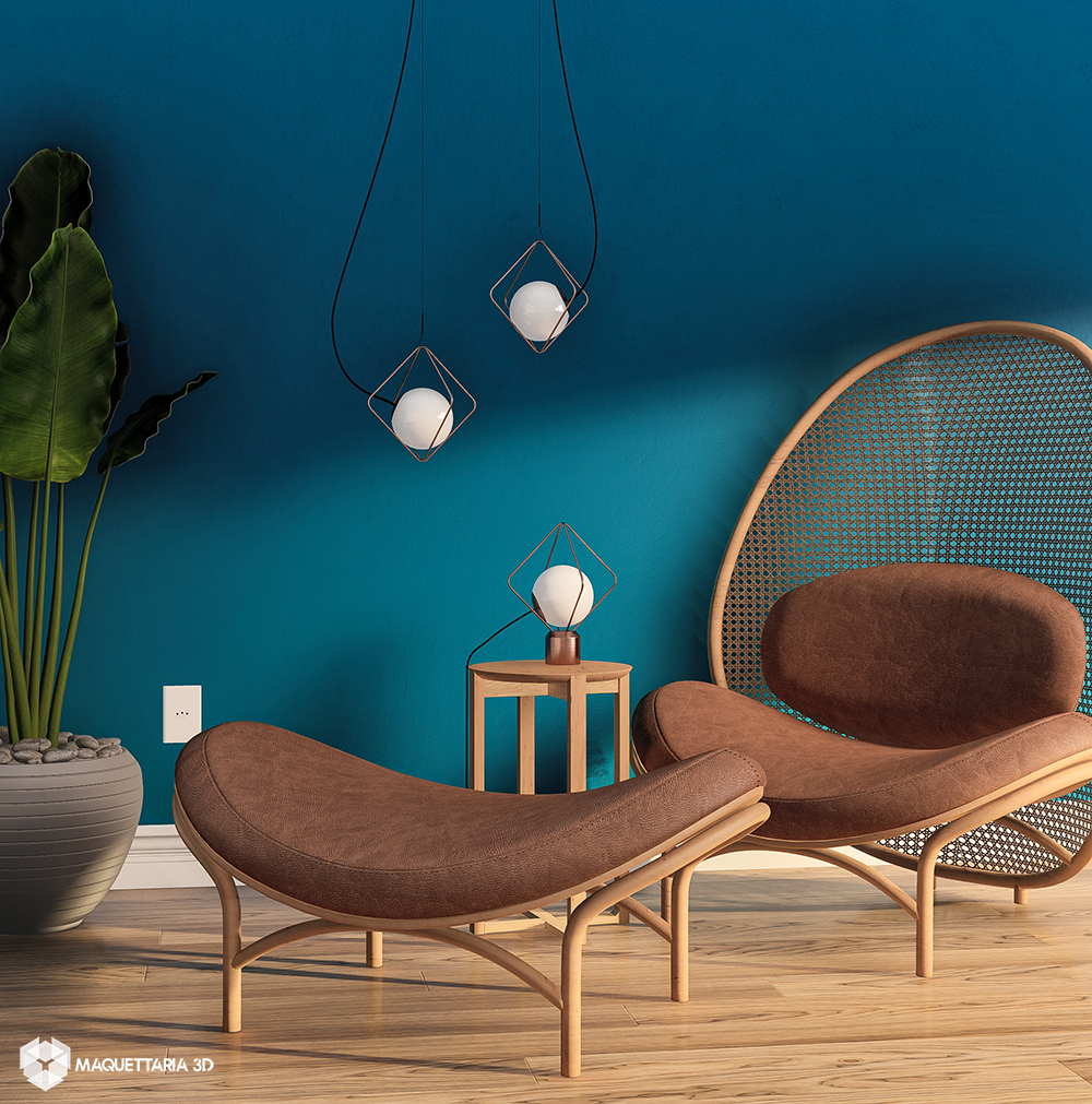 Azul Profundo - Maquettaria 3D