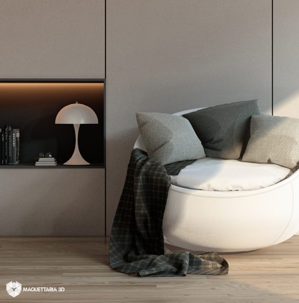 MDF Gris - Maquettaria 3D