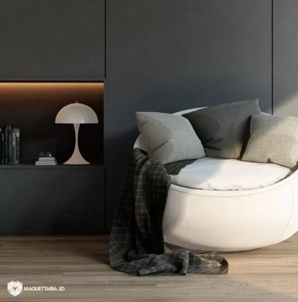 MDF Grafito - Maquettaria 3D