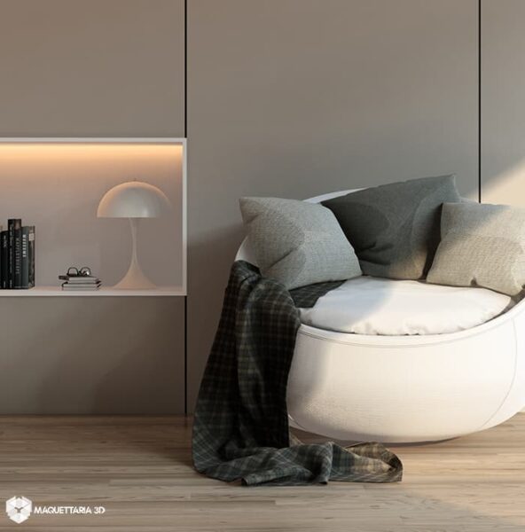 MDF Fendi - Maquettaria 3D